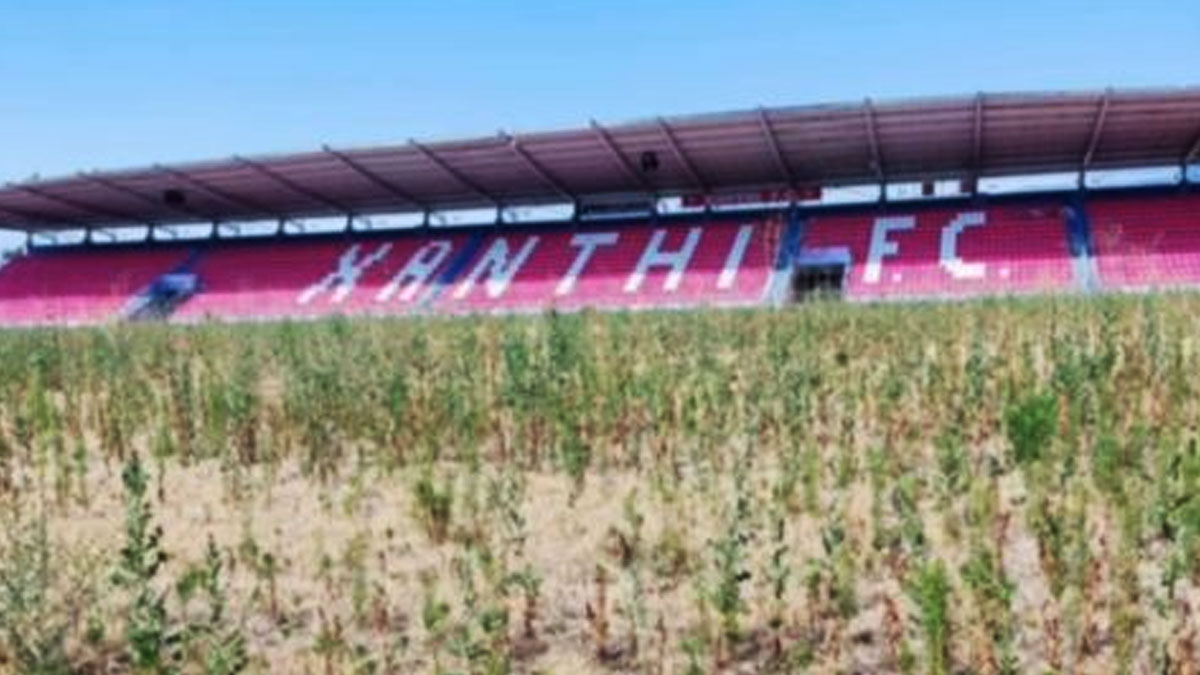 Η Xanthi FC Arena μαράζωσε: Εικόνα θλίψης και απόλυτη εγκατάλειψη για ...