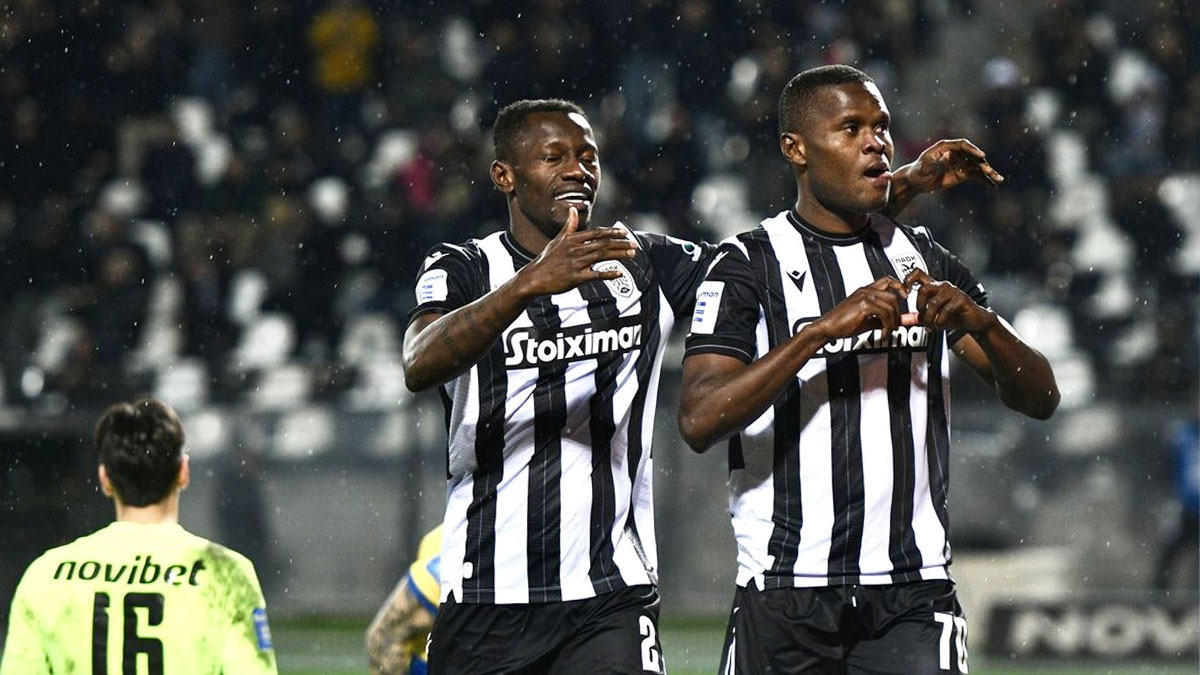 Νίκη (2-0) του ΠΑΟΚ επί του Αστέρα, οριστικά τέλος η τετράδα για τον ...